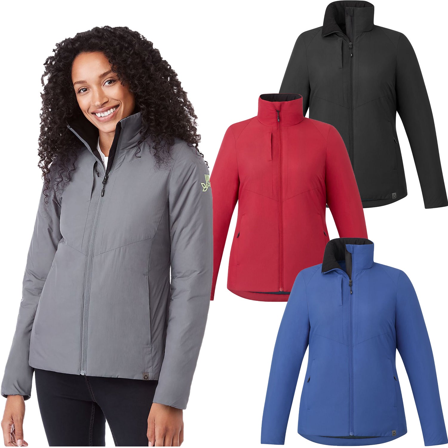 Women's Insulated Packable Jacket | Recycled | Eco Promotional Products