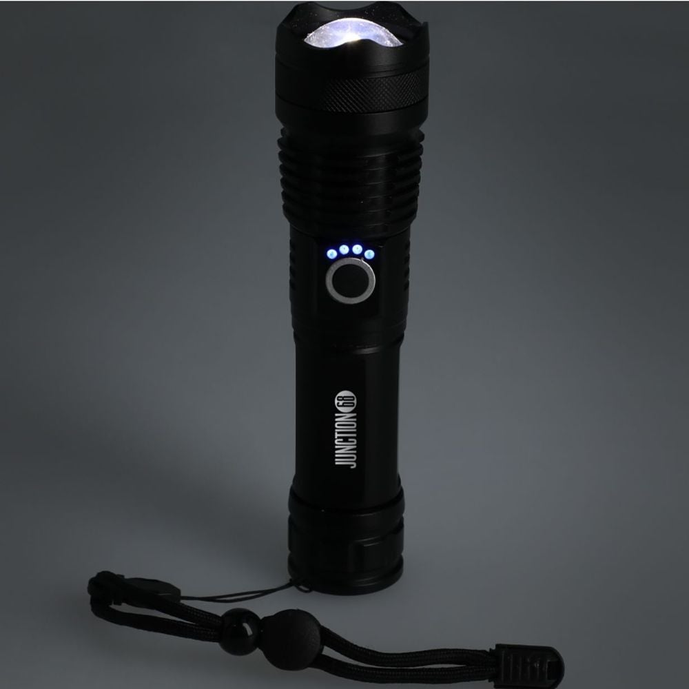 High Sierra® Recycled Rechargeable Flashlight | 200 Lumens | Eco ...