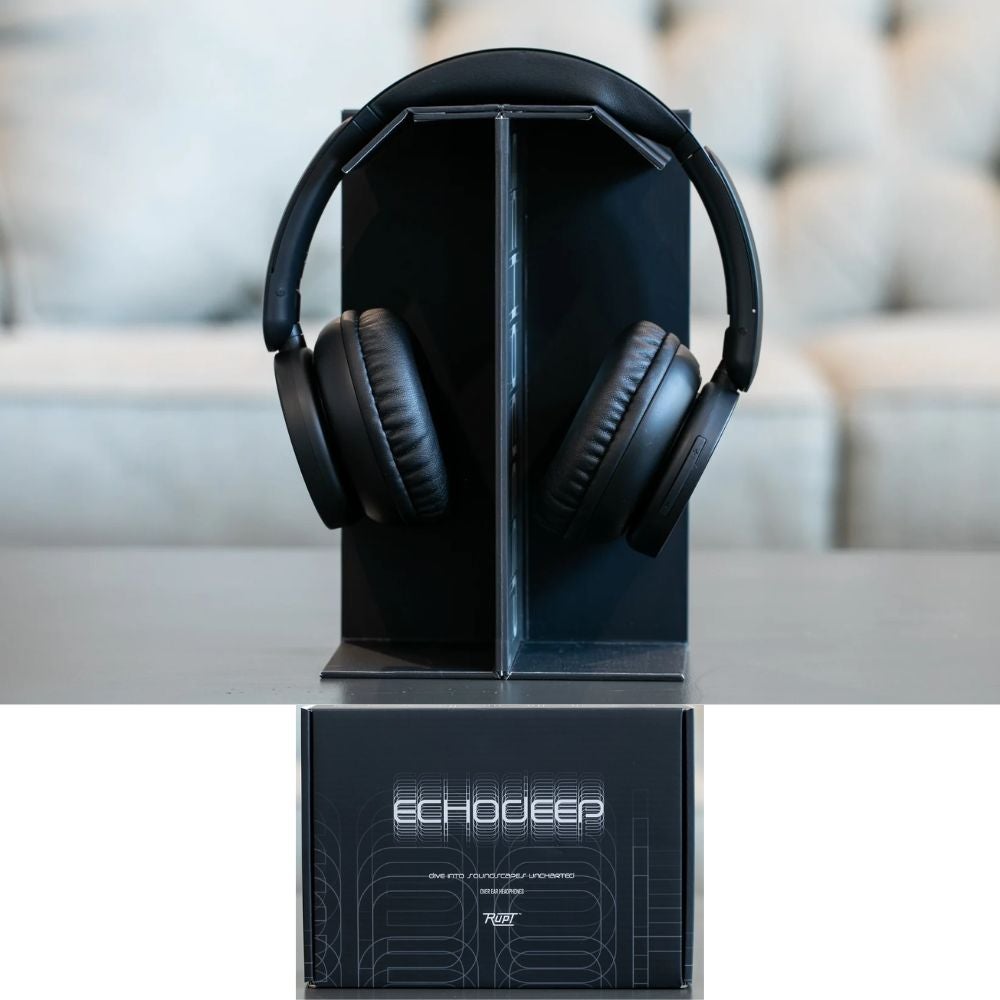 Custom Recycled Wireless Noise Cancelling Headphones | Eco Promotional ...