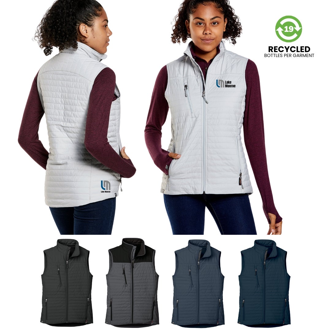 Women's Recycled Eco Insulated Quilted Vest | Eco Promotional Products