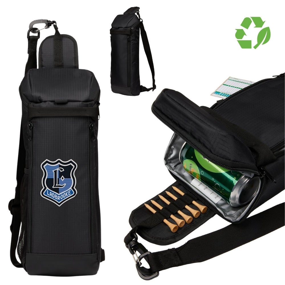 6 Can Golf Cooler Sling Bag | Recycled | Eco Promotional Products
