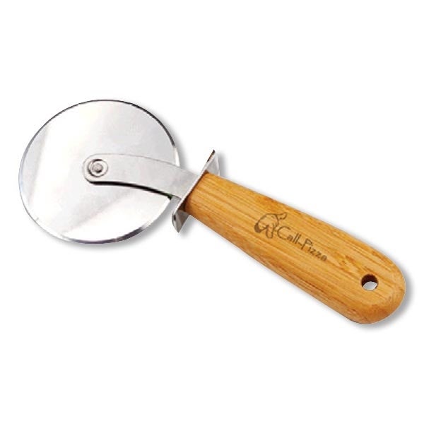 Custom Pizza Cutter | Bamboo | Eco Promotional Products
